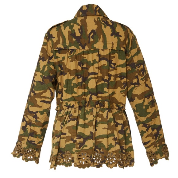 Sea | Jackets & Coats | Sea Newyork Camouflage Eyelet Cuff Jacket Sz ...